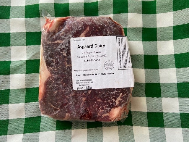 NY Strip Steak Per Pound | Asgaard Farm & Dairy Online Store