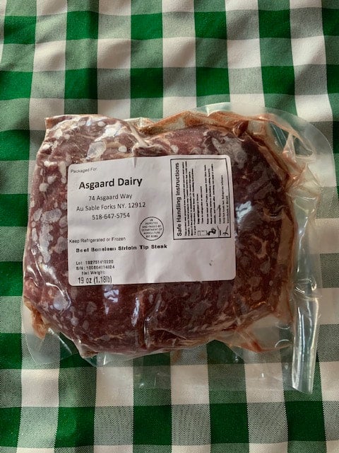 Sirloin Tip Steak Per Pound | Asgaard Farm & Dairy Online Store