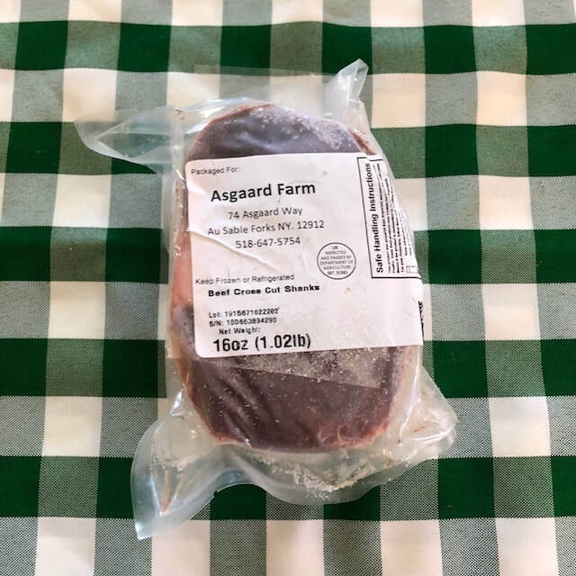Beef Shanks (Cross Cut) | Asgaard Farm & Dairy Online Store